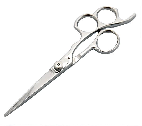 Deluxe Haircutting Shears | Triple Ring 6 1/2"" Ice Tempered Shear