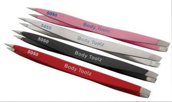 Original Double End Tweezers l Slant & Point l Body Toolz